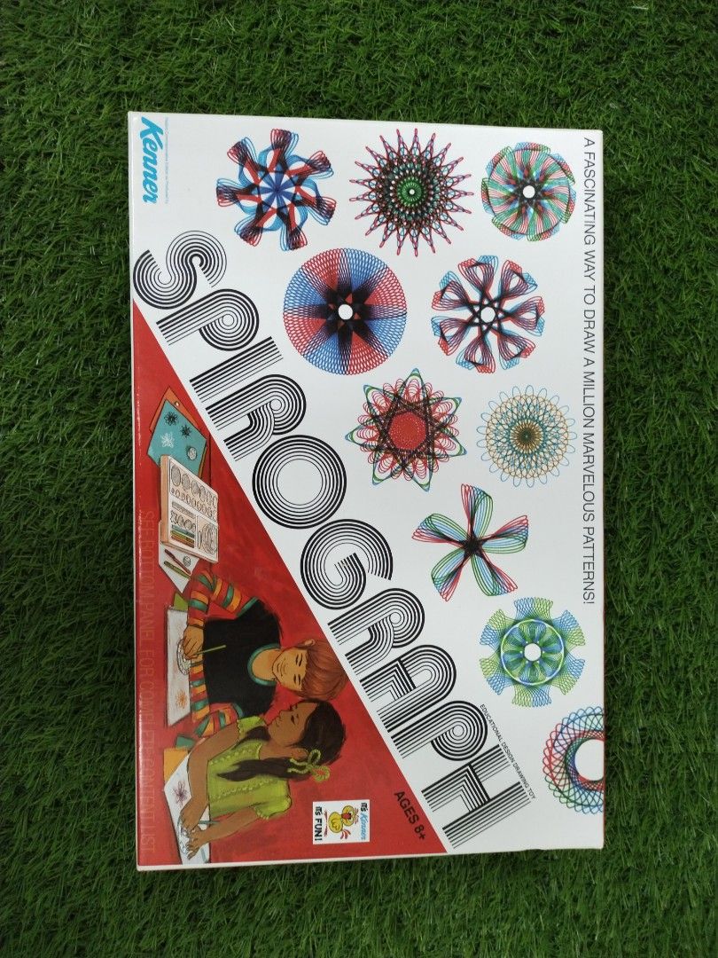 Spirograph tracing drawing Art Set by Kenner, Hobbies & Toys ...