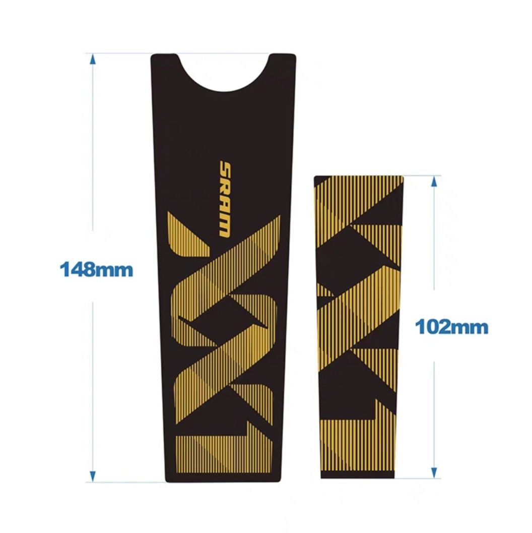 SRAM XX1 CRANK CRANKSET PROTECTOR PROTECTION STICKERS, Sports Equipment ...