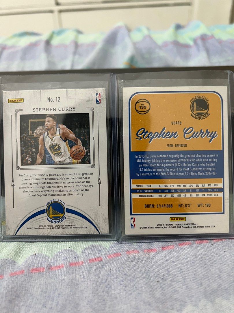 Steph curry nba cards on Carousell