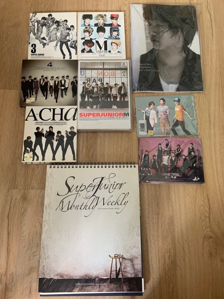 Super Junior/ Super Junior M albums & memorabilia, Hobbies & Toys ...