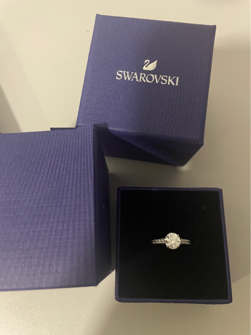 Swarovski Ring, Luxury, Accessories on Carousell