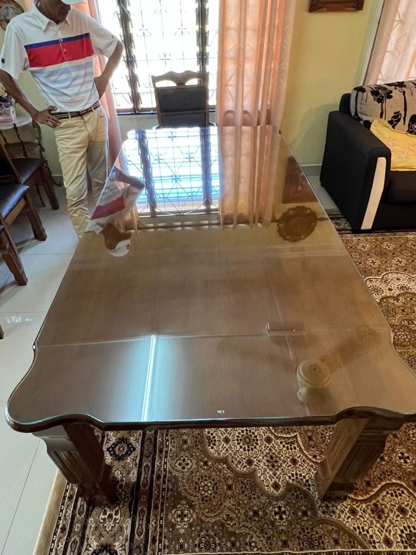 TABLE GLASS ALAS KACA MEJA l glass top install, Services, Others on ...