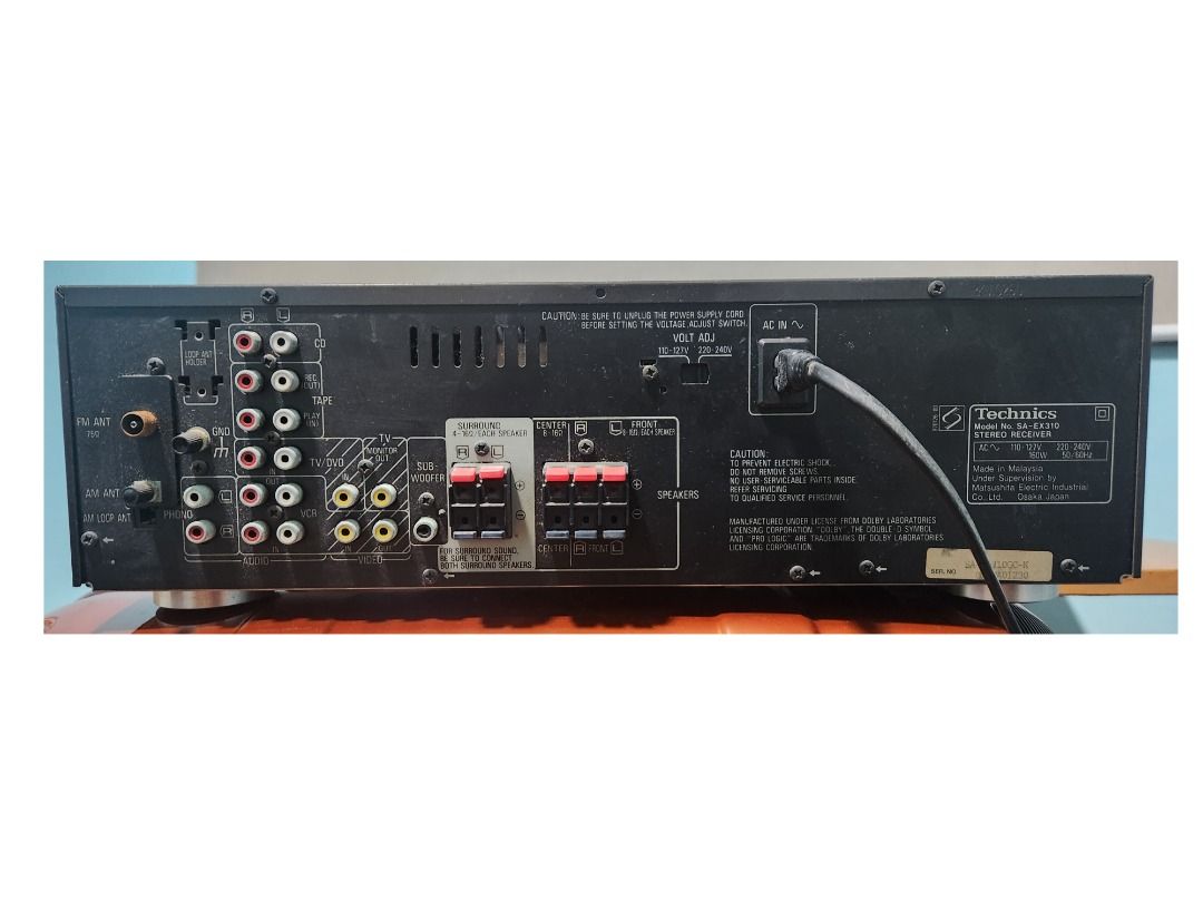 Technics SA-EX310, Audio, Soundbars, Speakers & Amplifiers on Carousell