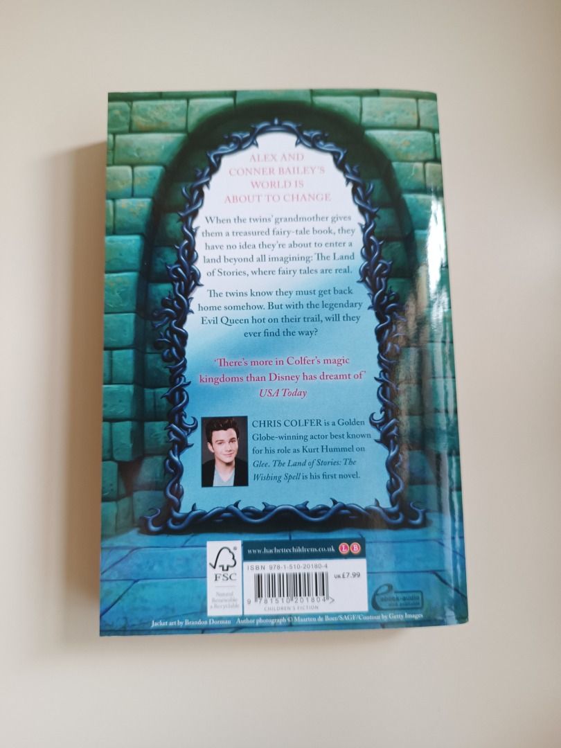 [Original Book, Not Reprint] The Land of Stories: The Wishing Spell ...