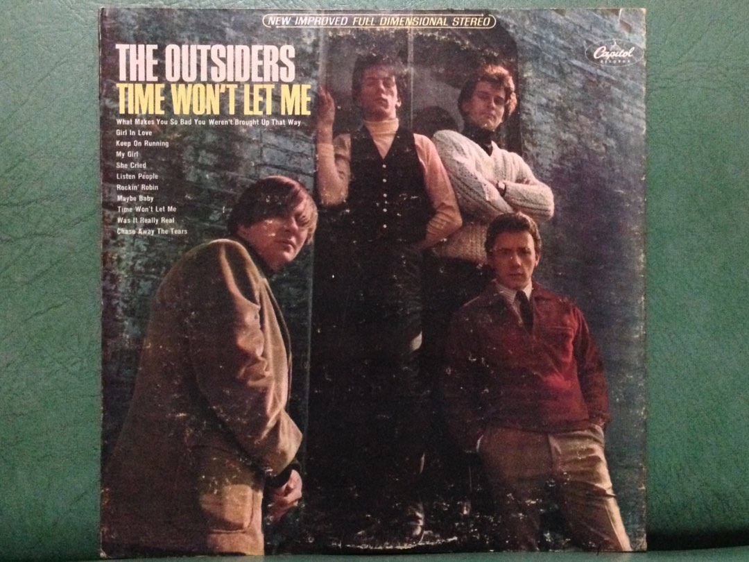 THE OUTSIDERS LP Long Playing Vinyl Record Plaka Album, Hobbies & Toys ...