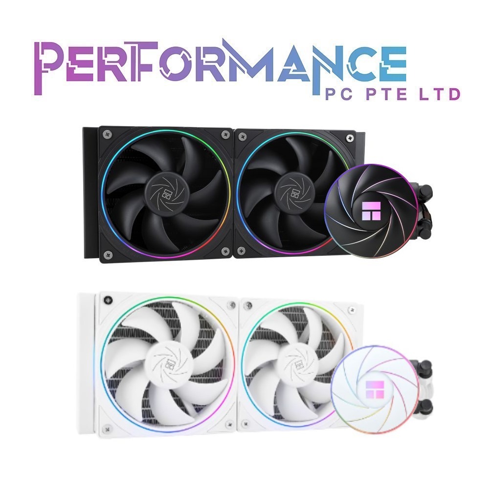 THERMALRIGHT Aqua Elite 240mm ARGB BLACK / WHITE ARGB V2 CPU AIO Cooler ...