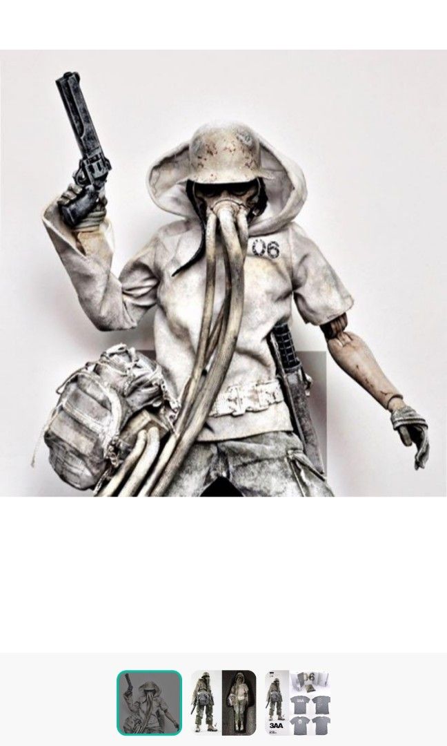 ThreeA 3A 2013 Exclusive WWR NOM Blanc hunter (1/6 ) very rare, Hobbies ...