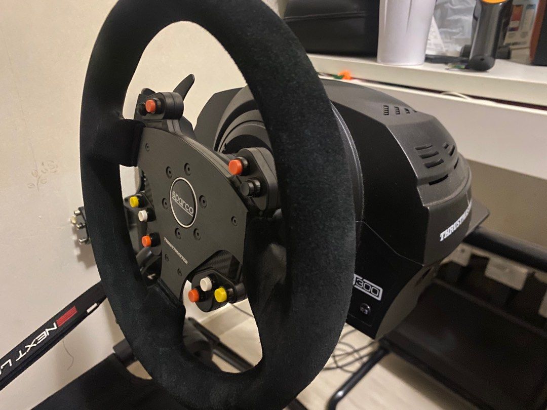 Thrustmaster T300GT RS, Sparco R383, Ferrari F1 Wheel, 電子遊戲, 遊戲機配件, 手掣 ...