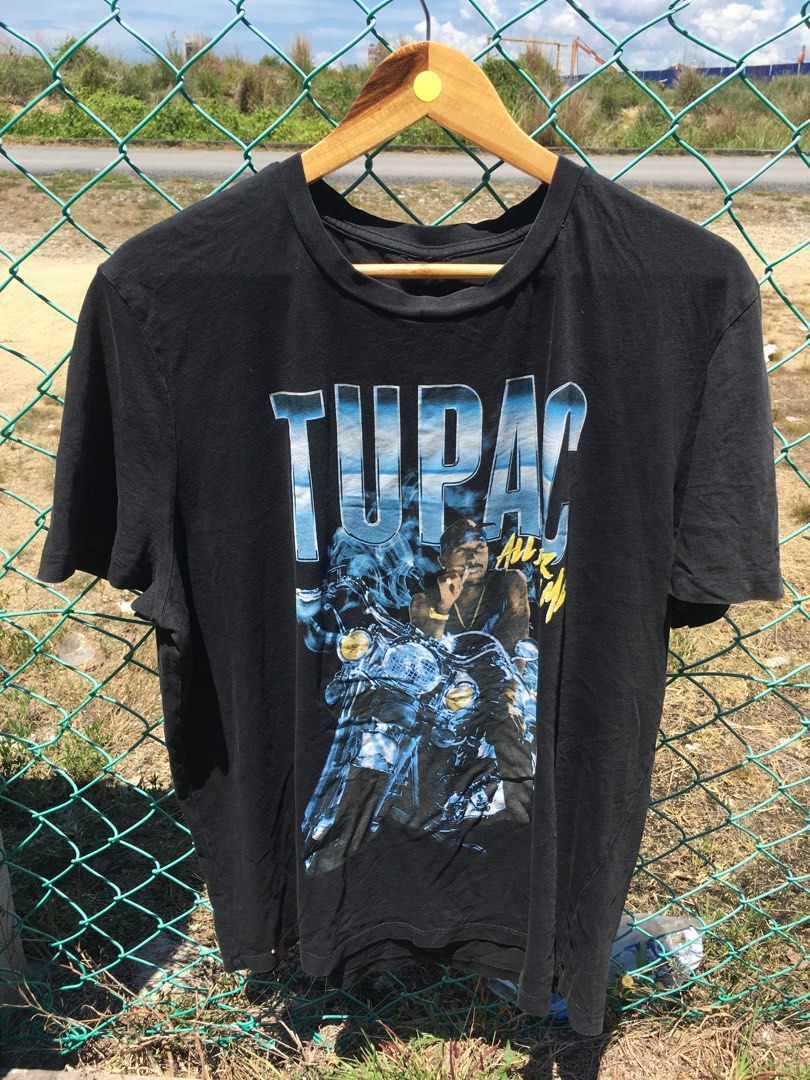 TUPAC 2pac band, Men's Fashion, Activewear on Carousell
