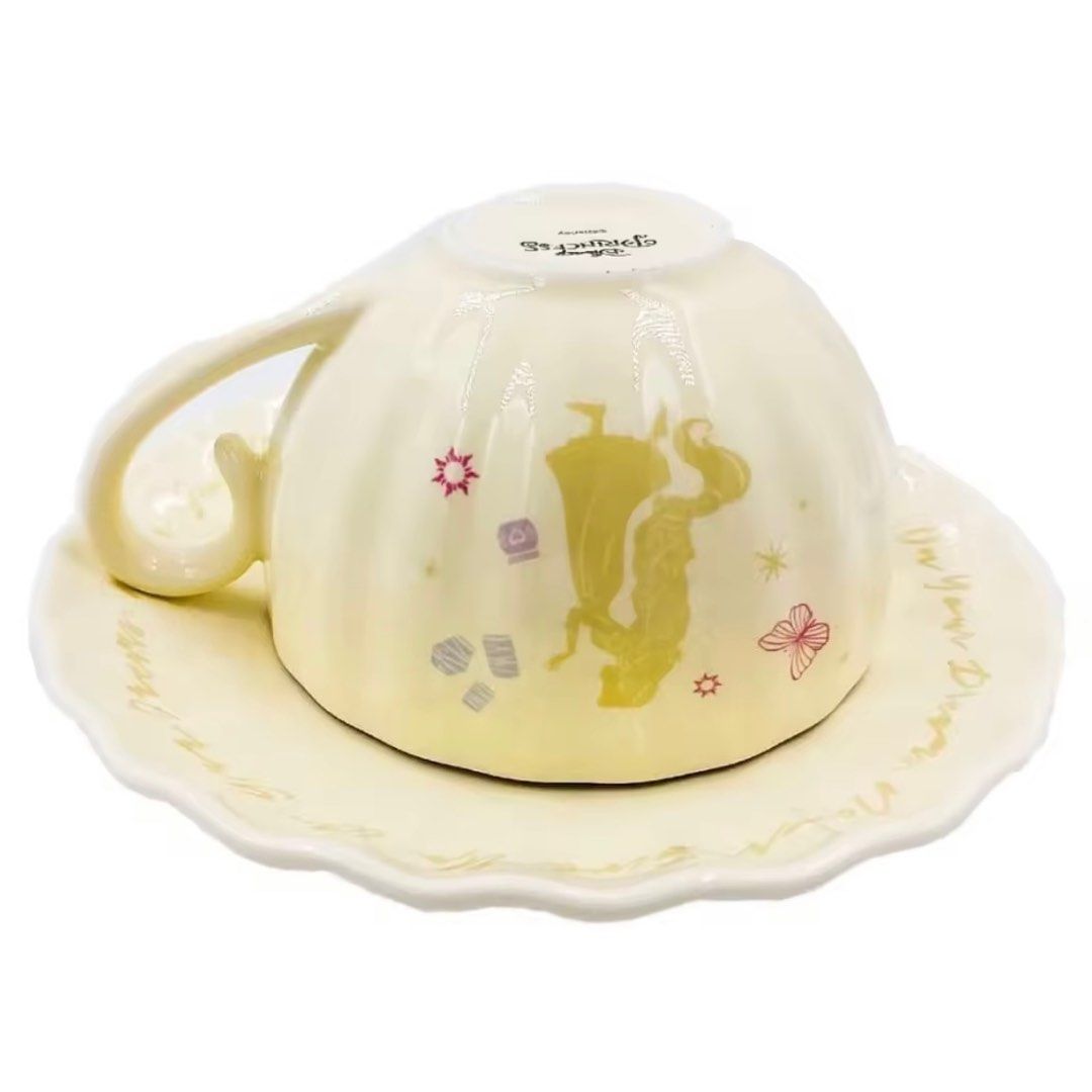 Unilever Disney Princess Tea Cup and Saucer Set 6pcs, Furniture & Home ...