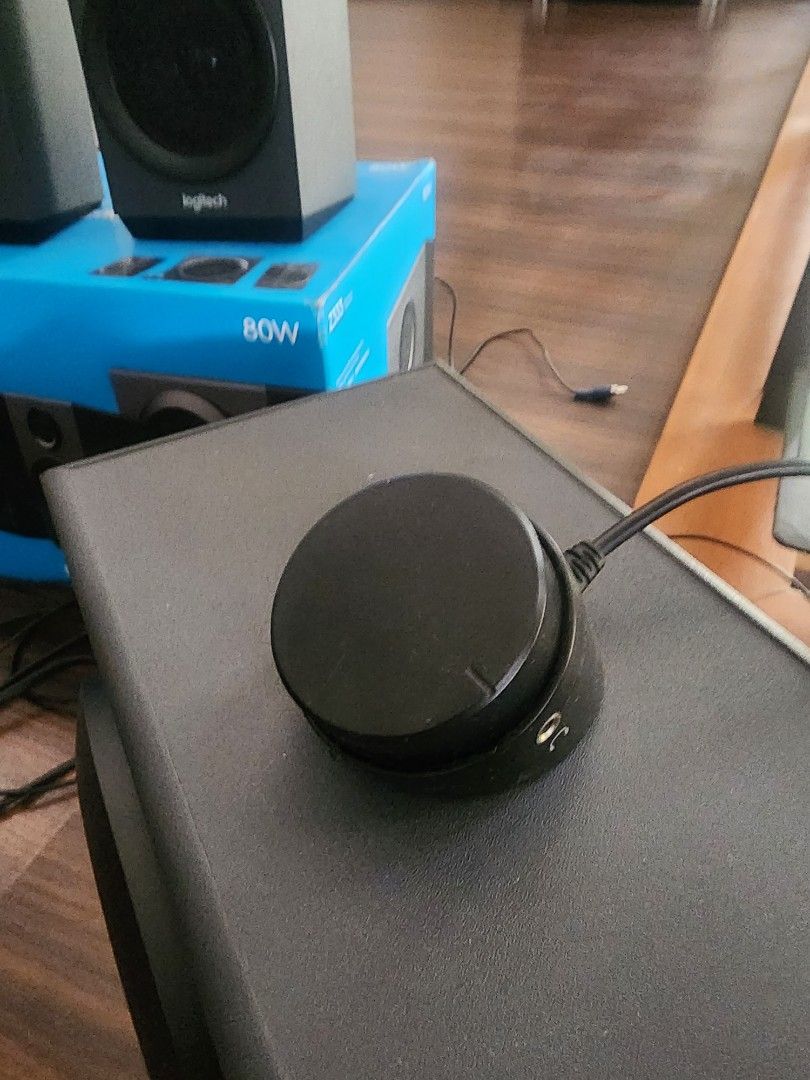 Used Logitech Z333 Computer Speaker System with Subwoofer, Audio ...