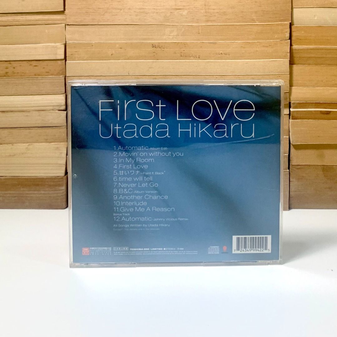 Utada Hikaru - First Love CD, Hobbies & Toys, Music & Media, CDs & DVDs on Carousell