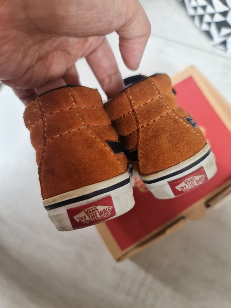 Vans kids mid rise shoes on Carousell