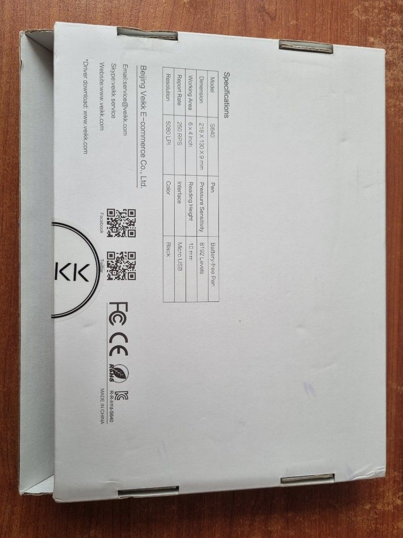 Veikk S640 Pen Tablet Graphics, Mobile Phones & Gadgets, Other Gadgets ...