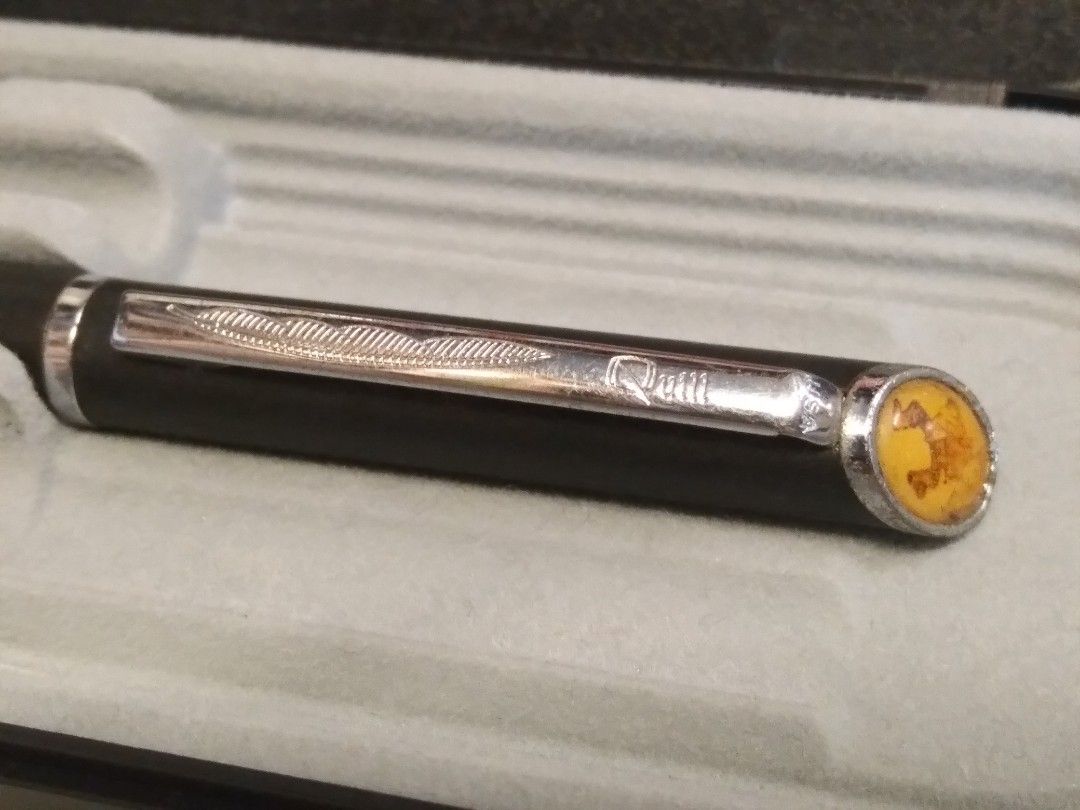 Vintage quill ball pen, Hobbies & Toys, Collectibles & Memorabilia ...