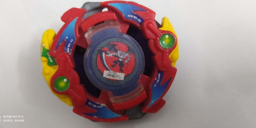 Vintage Wing Attacker 30 with death liger first gen beyblade original ...