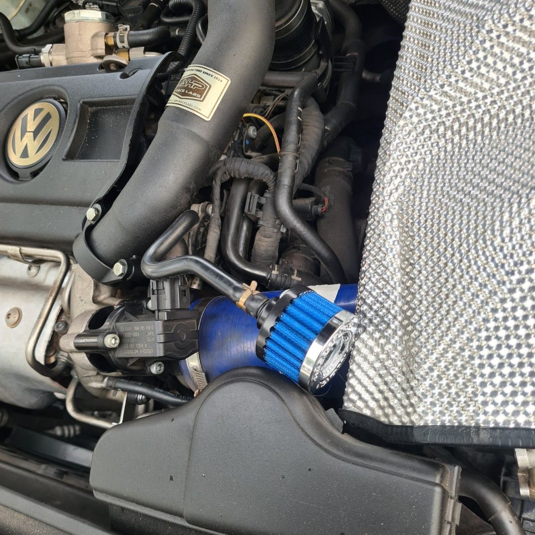 Volkswagen VW Jetta 1.4t Single EA111 Simota 3" carbon Air intake with ...