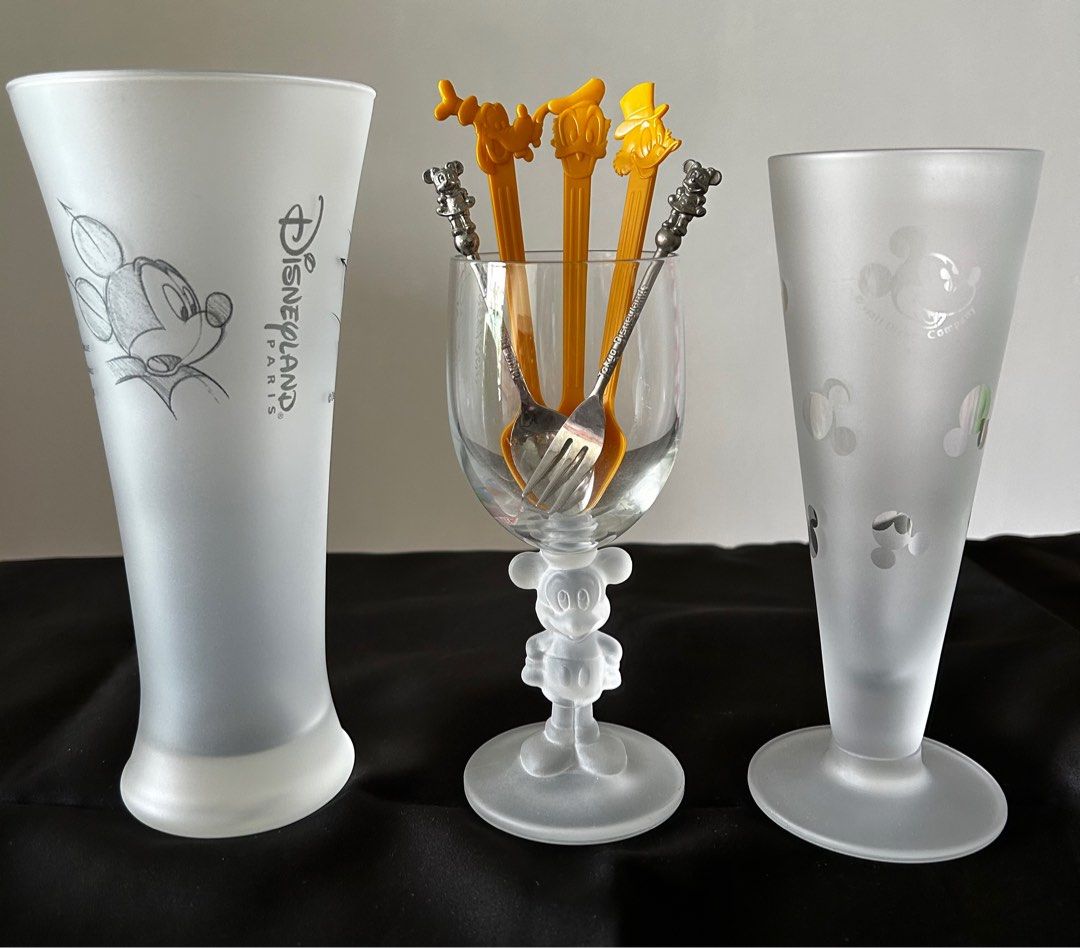 Walt Disney Glasses, Furniture & Home Living, Kitchenware & Tableware ...