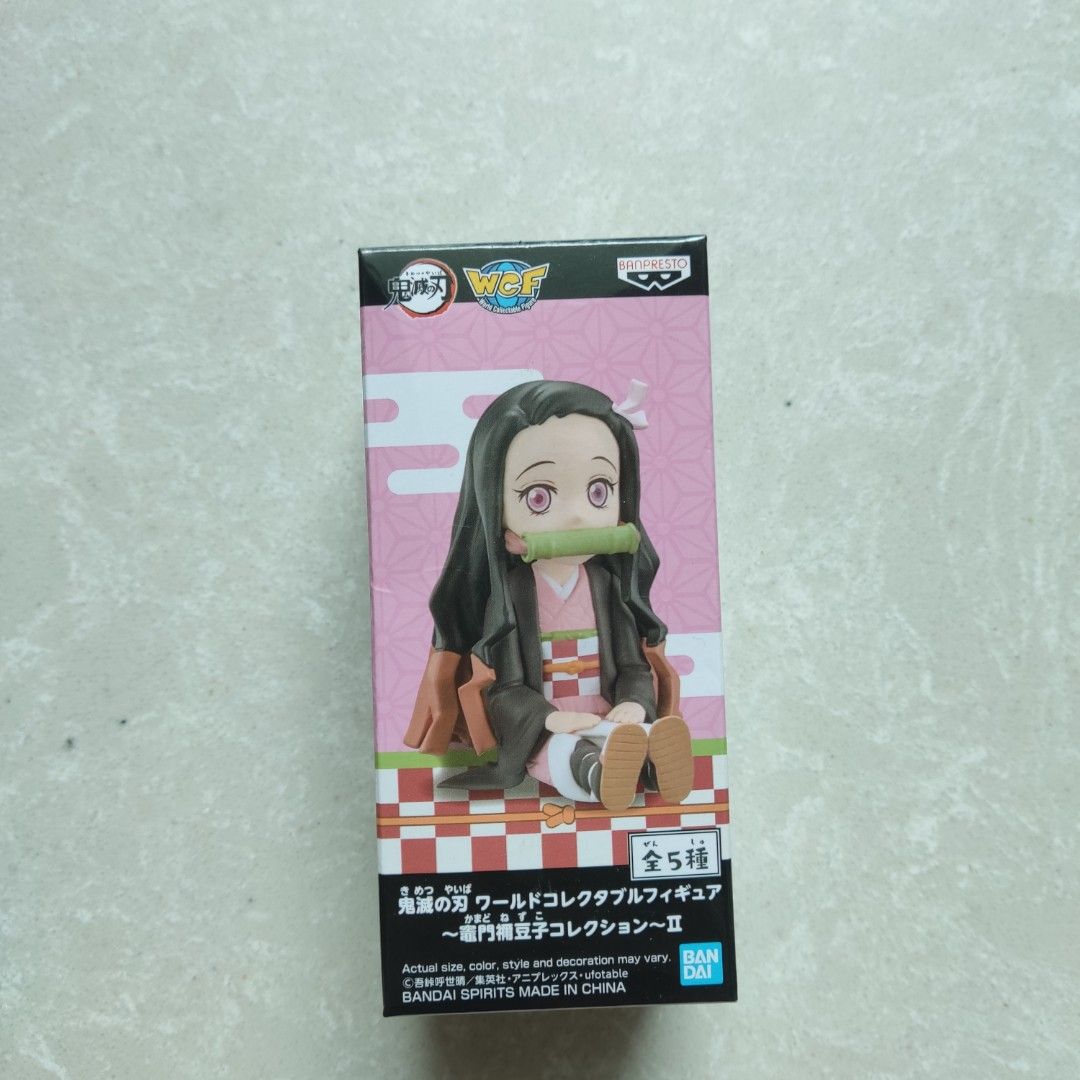 WCF Banpresto Figure Nezuko Kamado Demon Slayer Sitting ver., Hobbies ...