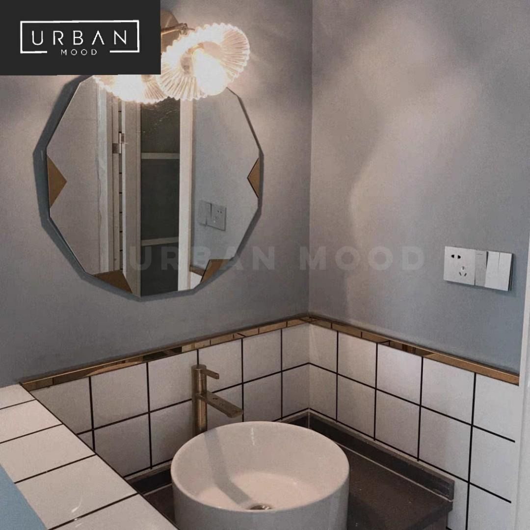 WEISS Origami Wall Mirror, Furniture & Home Living, Home Decor, Mirrors ...