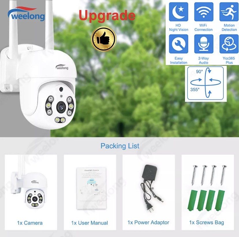 Wireless Smart CCTV Camera, Furniture & Home Living, Security & Locks ...