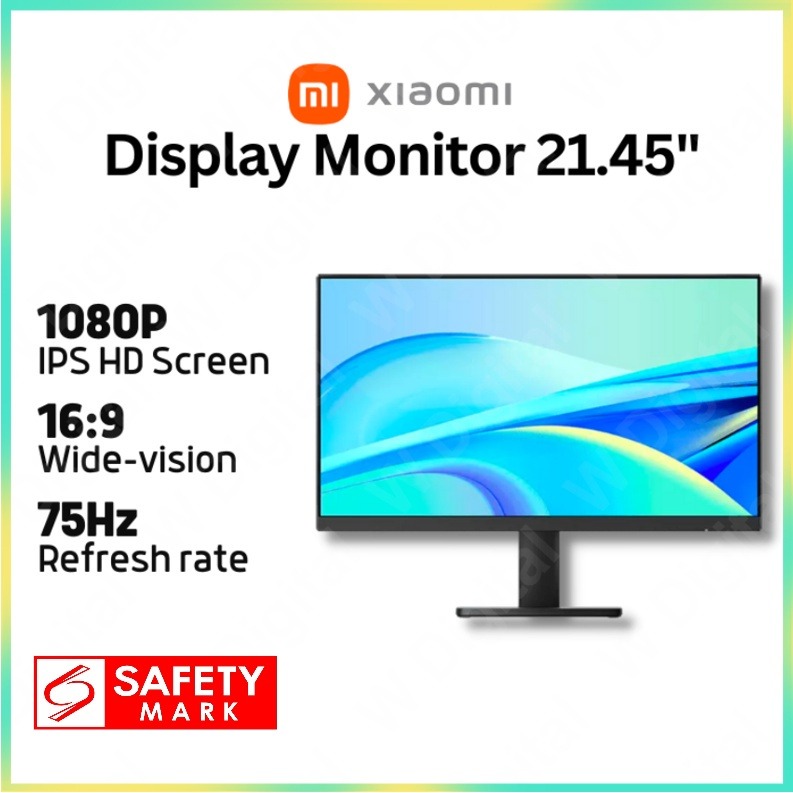 Xiaomi Redmi Monitor 21.45 Inch 1080P FHD 178° Broad Perspective ...