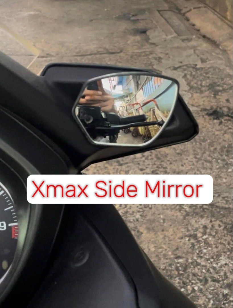Xmax Side Mirror Xmax V1 V2 2023, Motorcycles, Motorcycle Accessories ...