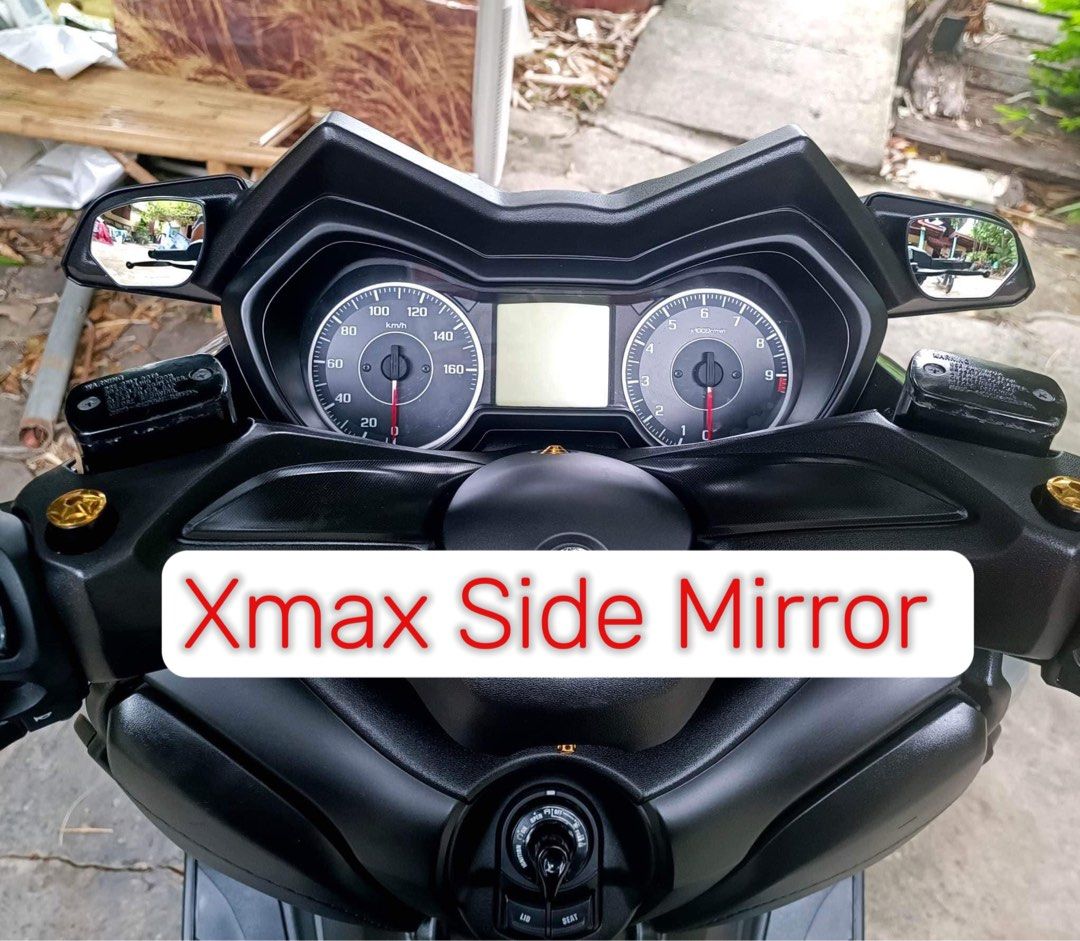 Xmax Side Mirror Xmax V1 V2 2023, Motorcycles, Motorcycle Accessories ...