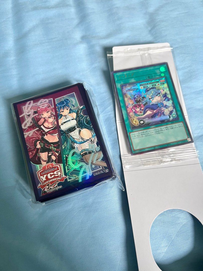Yu-Gi-Oh! Championship Series Japan (YCS) Tokyo 2023 Evil Twins Sleeves & Card Set, Hobbies ...