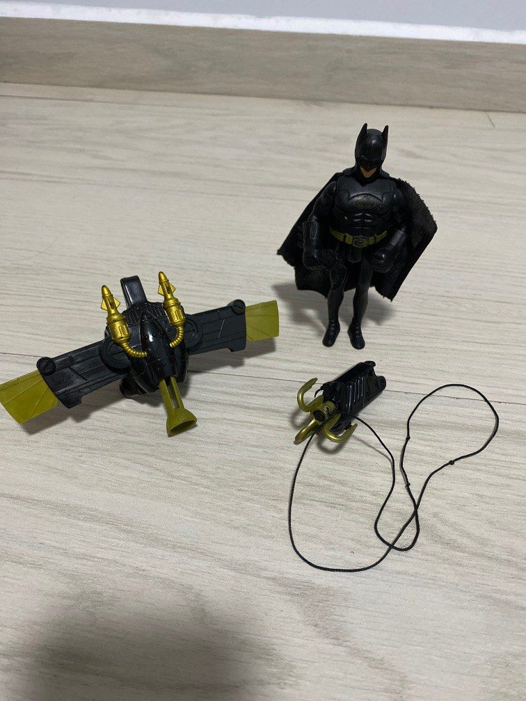 1990 Kenner Vintage Batman Bruce Wayne with Tec Shield, Hobbies & Toys ...