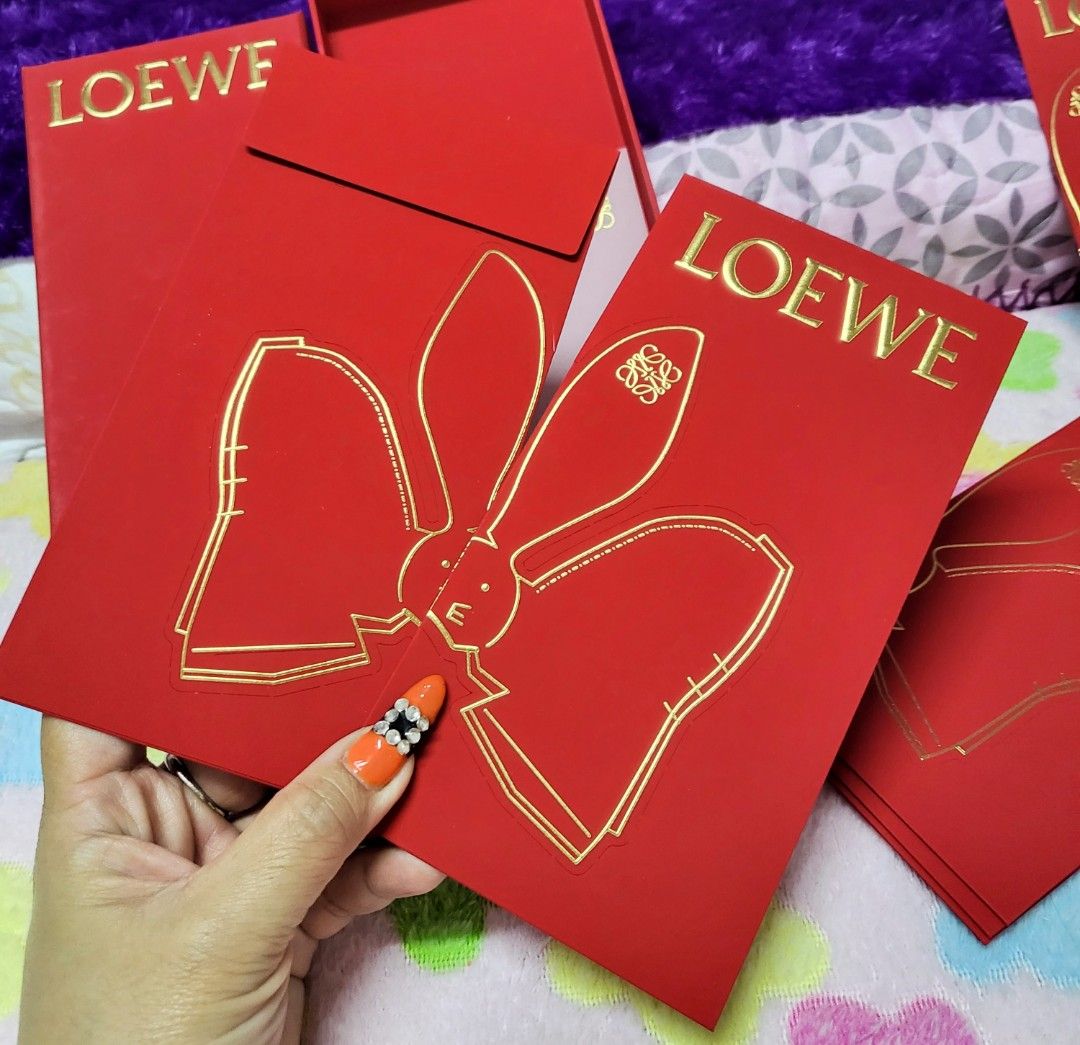 1p Loewe 2023 cny red packet, Hobbies & Toys, Stationery & Craft ...
