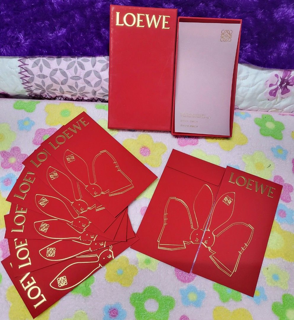 1p Loewe 2023 cny red packet, Hobbies & Toys, Stationery & Craft ...