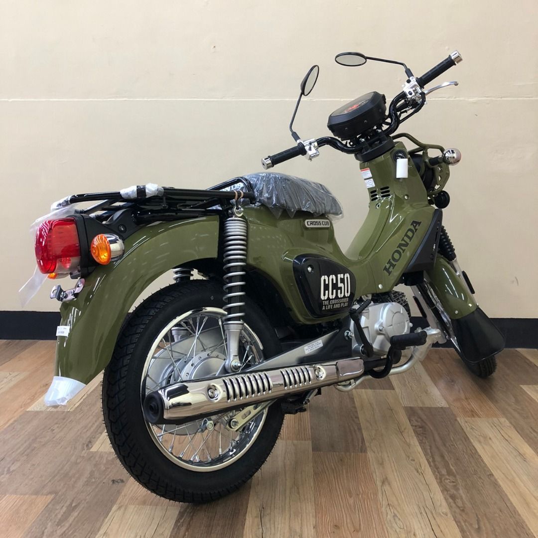 【售】2022 新車 HONDA CROSS CUB 50 可車換車 CC50 現車可領牌 Super Cub 125 CC110可參考{三民店}, 機車, 新車在旋轉拍賣
