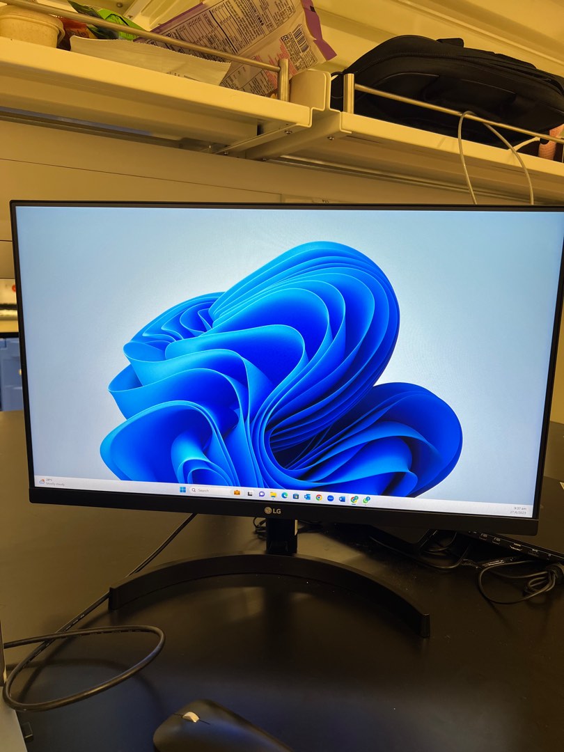 24 inch LG Monitor Model 24MK600M-B, Computers & Tech, Parts ...