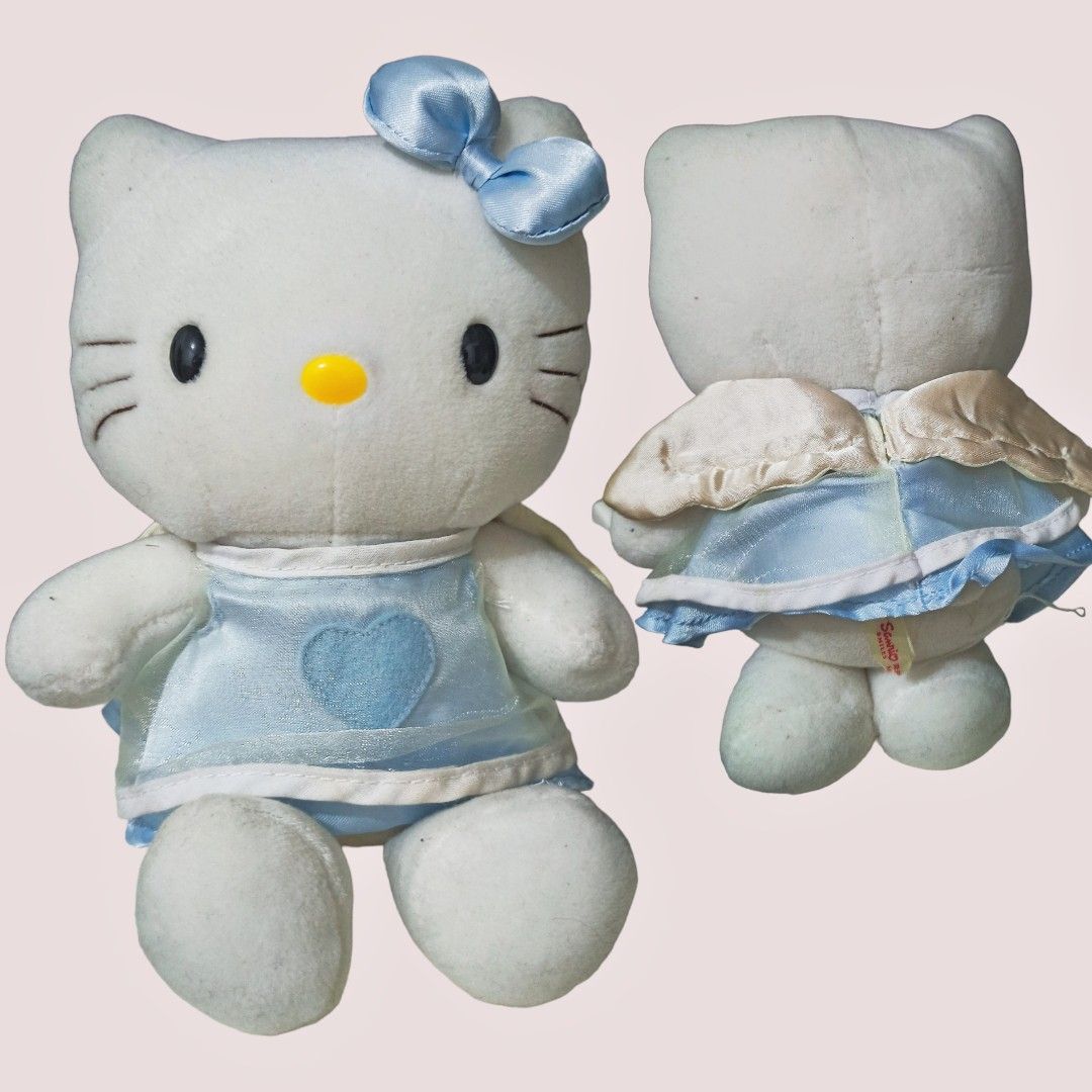 24cm blue angel sanrio smiles hello kitty stuffed toys on Carousell