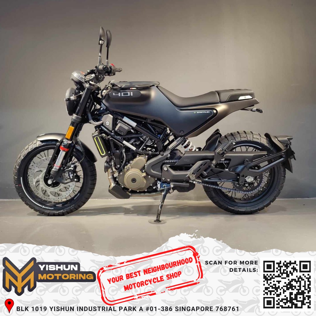HUSQVARNA SVARTPILEN 401 ( NEW HUSQVARNA SVARTPILEN401 - AGENT UNIT ...