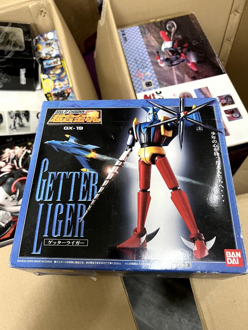 超合金魂 Getter Liger GX-19, 興趣及遊戲, 玩具 & 遊戲類 - Carousell