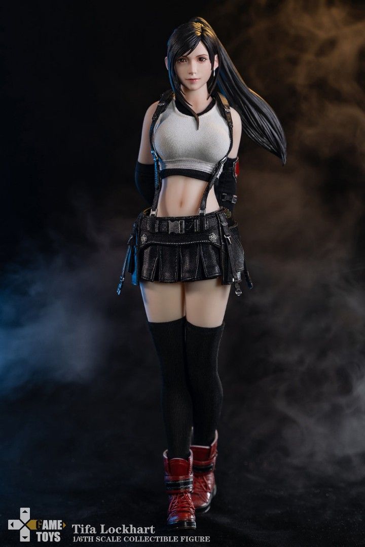 ‼️ Pre-Order ‼️ GAMETOYS GT-009 TIFA 1/6 Action Figure (Tifa Lockheart ...