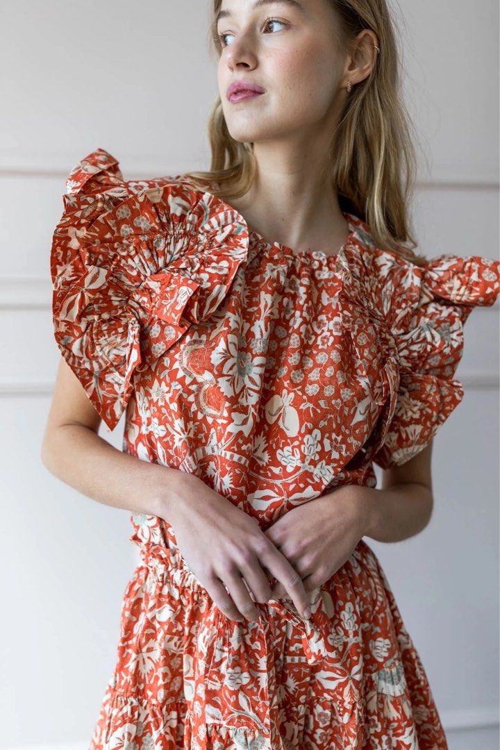 Ulla Johnson Elora Top, Women's Fashion, Tops, Other Tops on Carousell