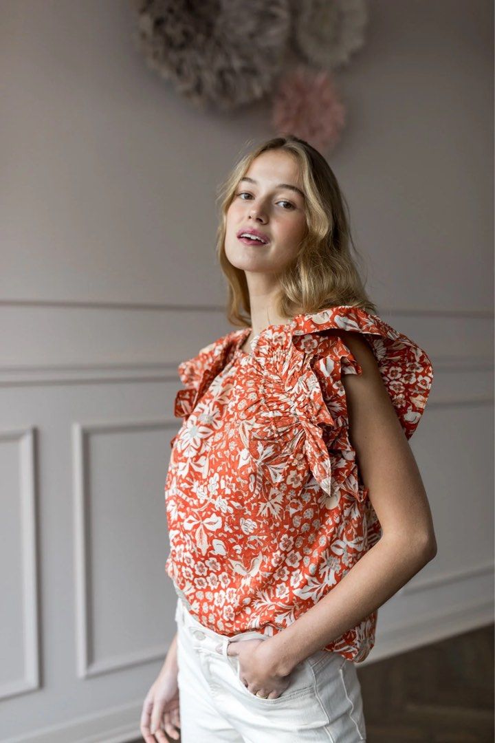 Ulla Johnson Elora Top, Women's Fashion, Tops, Other Tops on Carousell