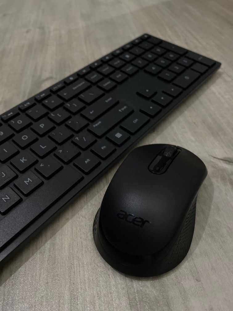 Acer Wireless Keyboard And Mouse Set Using 1 Usb Only Computers And Tech Parts And Accessories