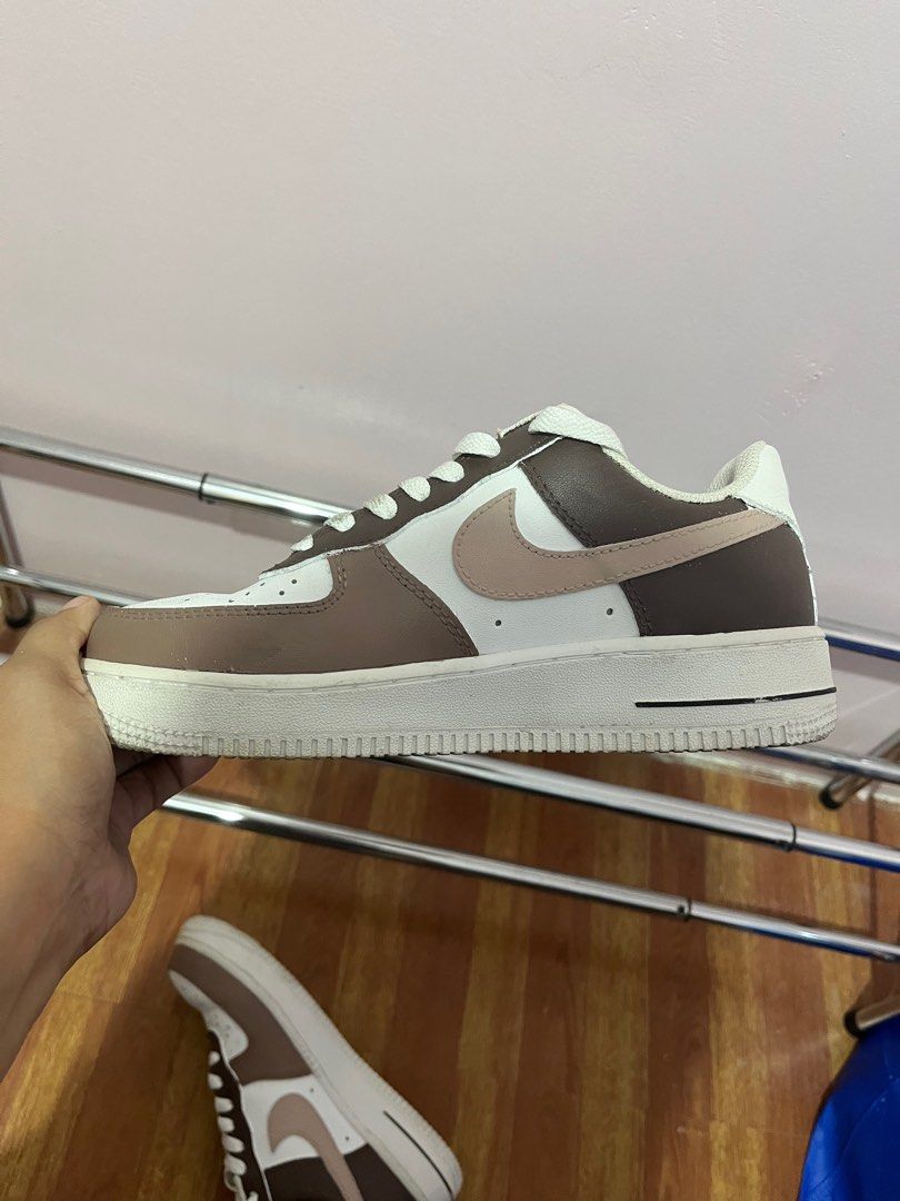 Adidas Brown AF1, Women's Fashion, Footwear, Sneakers on Carousell
