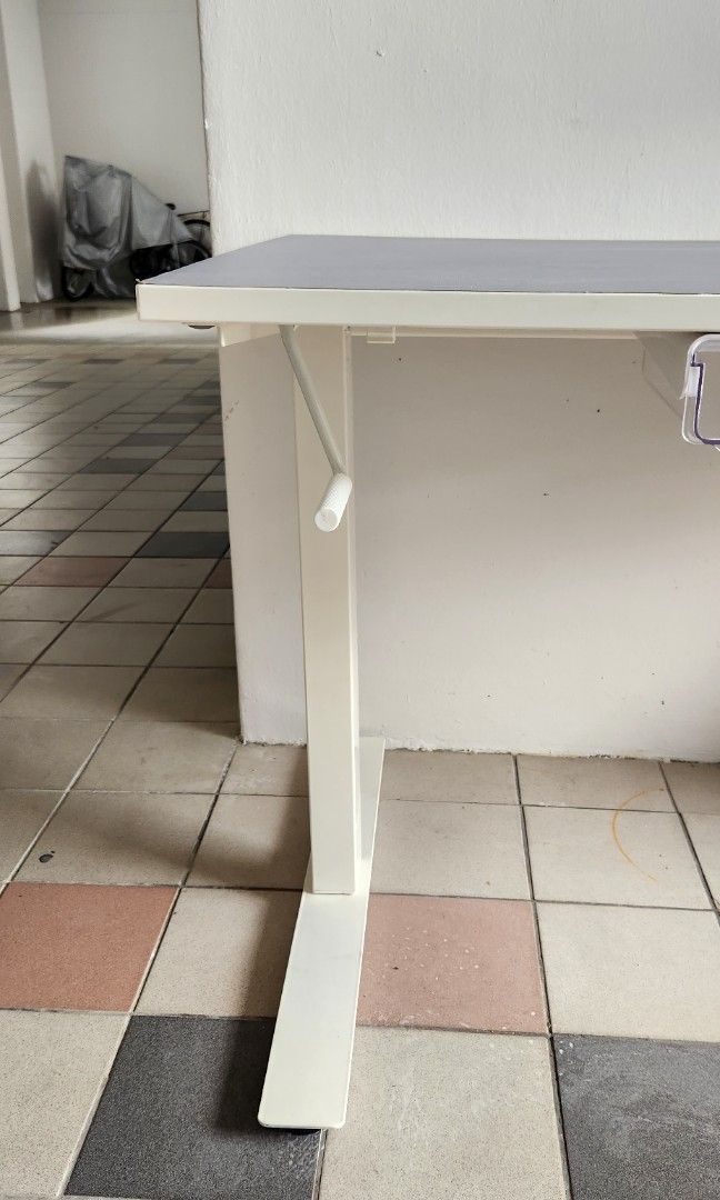 Adjustable height study table, Furniture & Home Living, Furniture ...