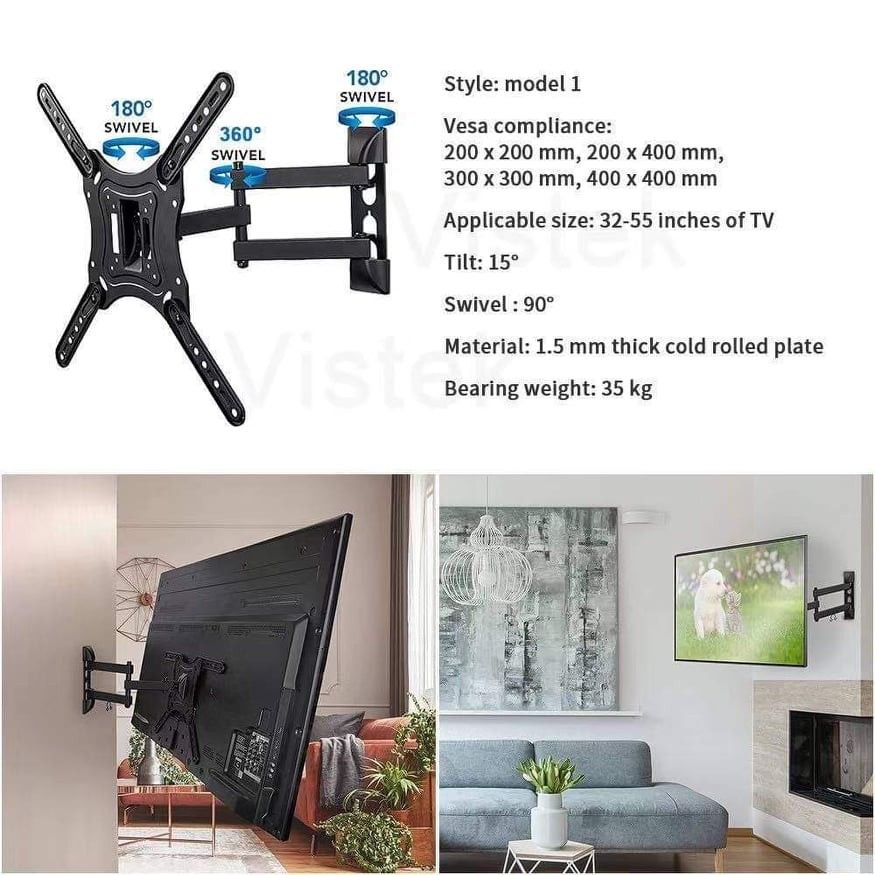 Adjustable tv bracket, Furniture & Home Living, Furniture, TV Consoles ...