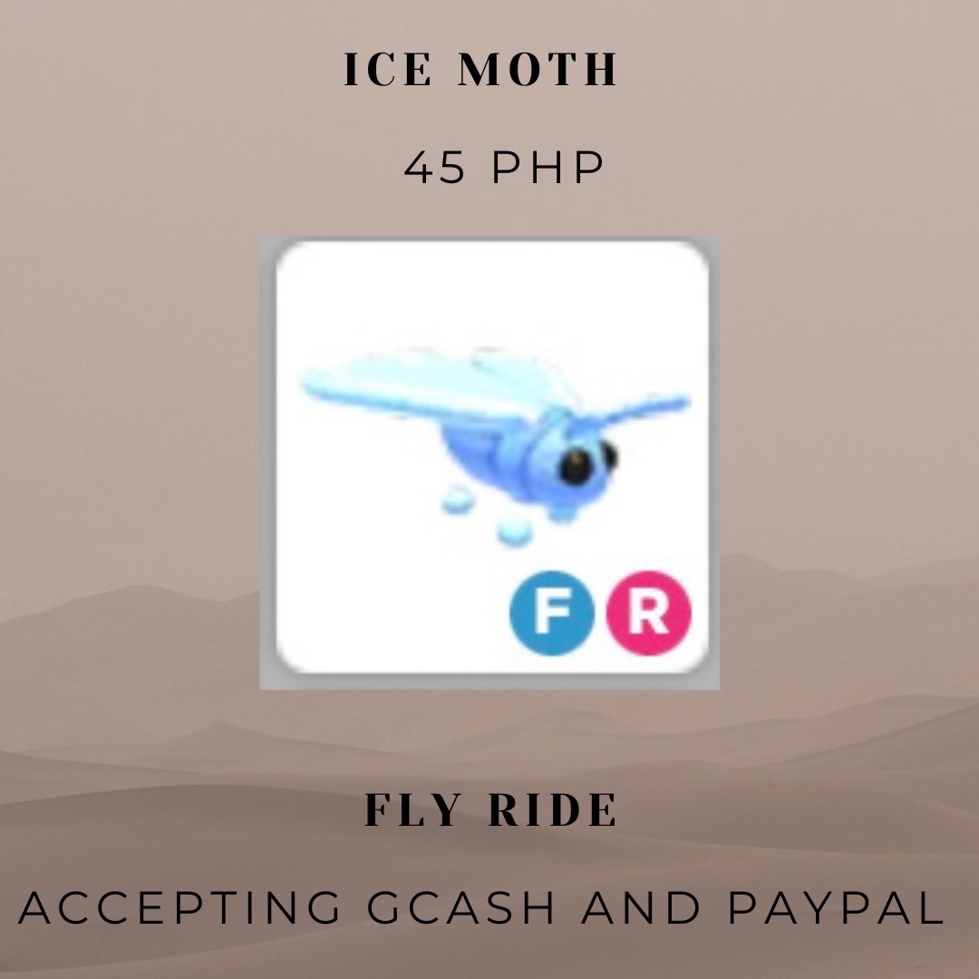 Adopt Me Pets |Ice Moth on Carousell