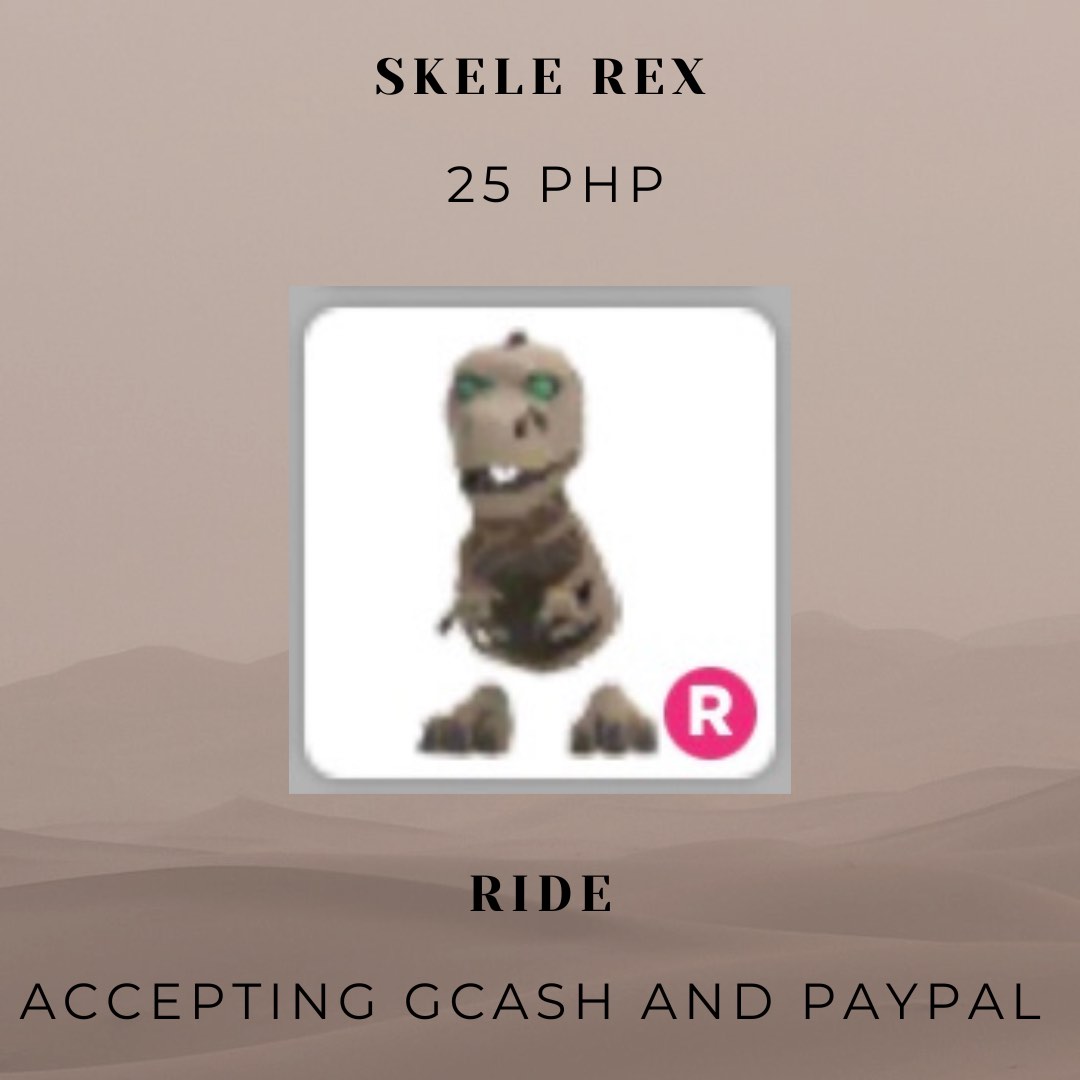 Adopt Me Pets |Skele Rex on Carousell