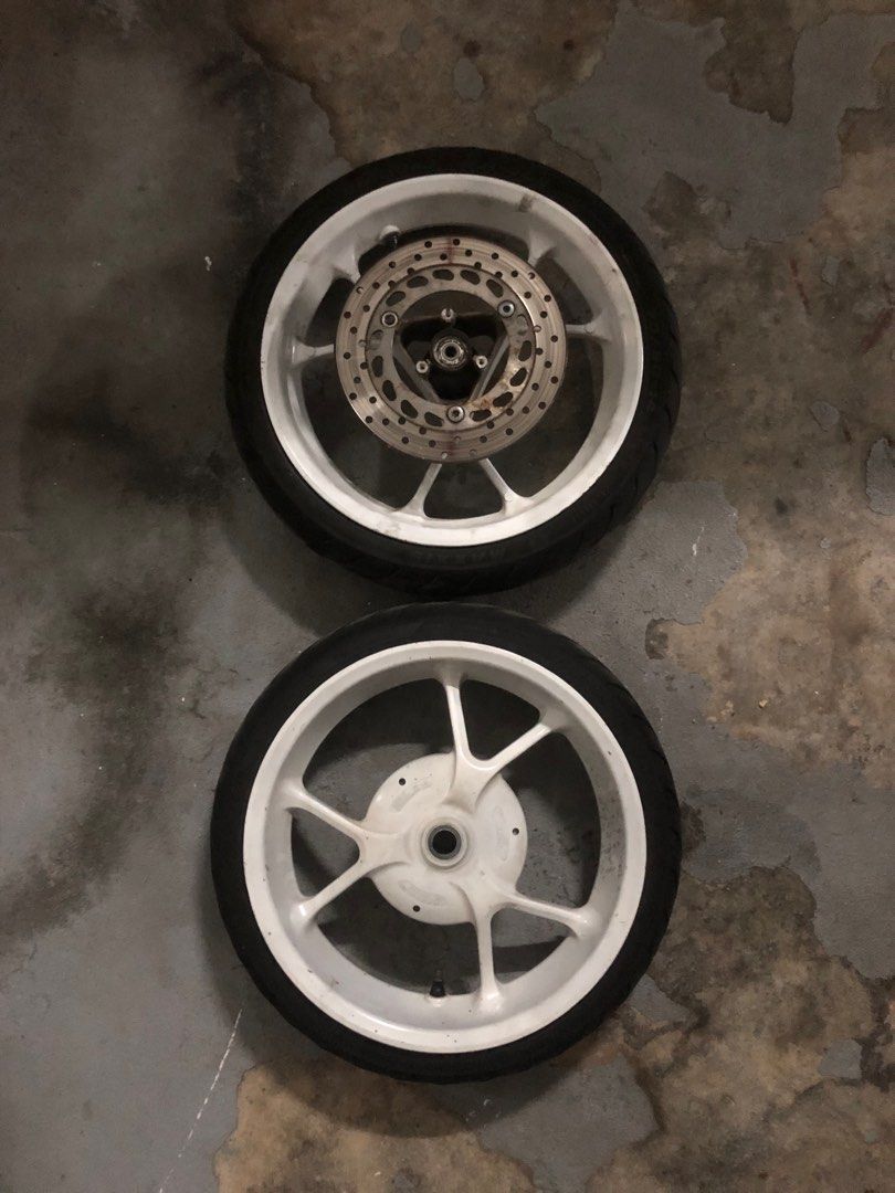 Aerox rim, Motorcycles, Motorcycle Accessories on Carousell