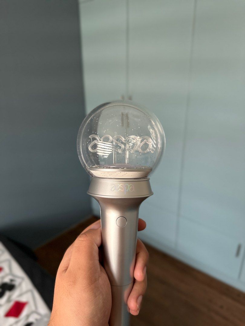 Aespa Lightstick, Hobbies & Toys, Memorabilia & Collectibles, K-Wave on ...