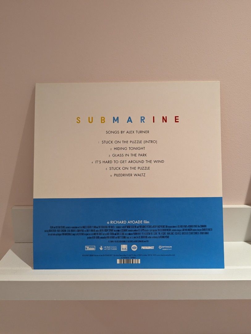 Alex Turner (Arctic Monkeys) - Submarine Soundtrack OST Vinyl Record ...