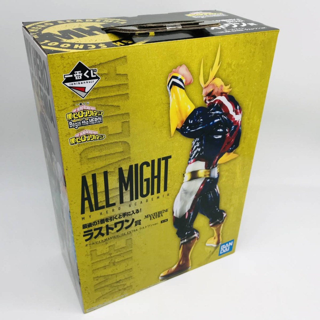 我的英雄學院All Might MASTERLISE EXTRA 最後一張 ver. 一番賞, 興趣及遊戲, 玩具 & 遊戲類 - Carousell